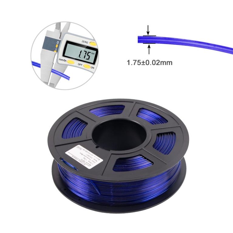 Blue Transparent PETG 3D Filament - iSANGHU