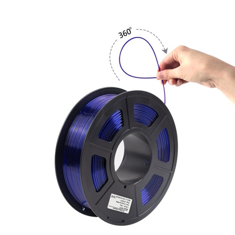 Blue Transparent PETG 3D Filament - iSANGHU